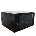 CentRacks 6U | Wall Mount Server Rack | Tempered Glass Door